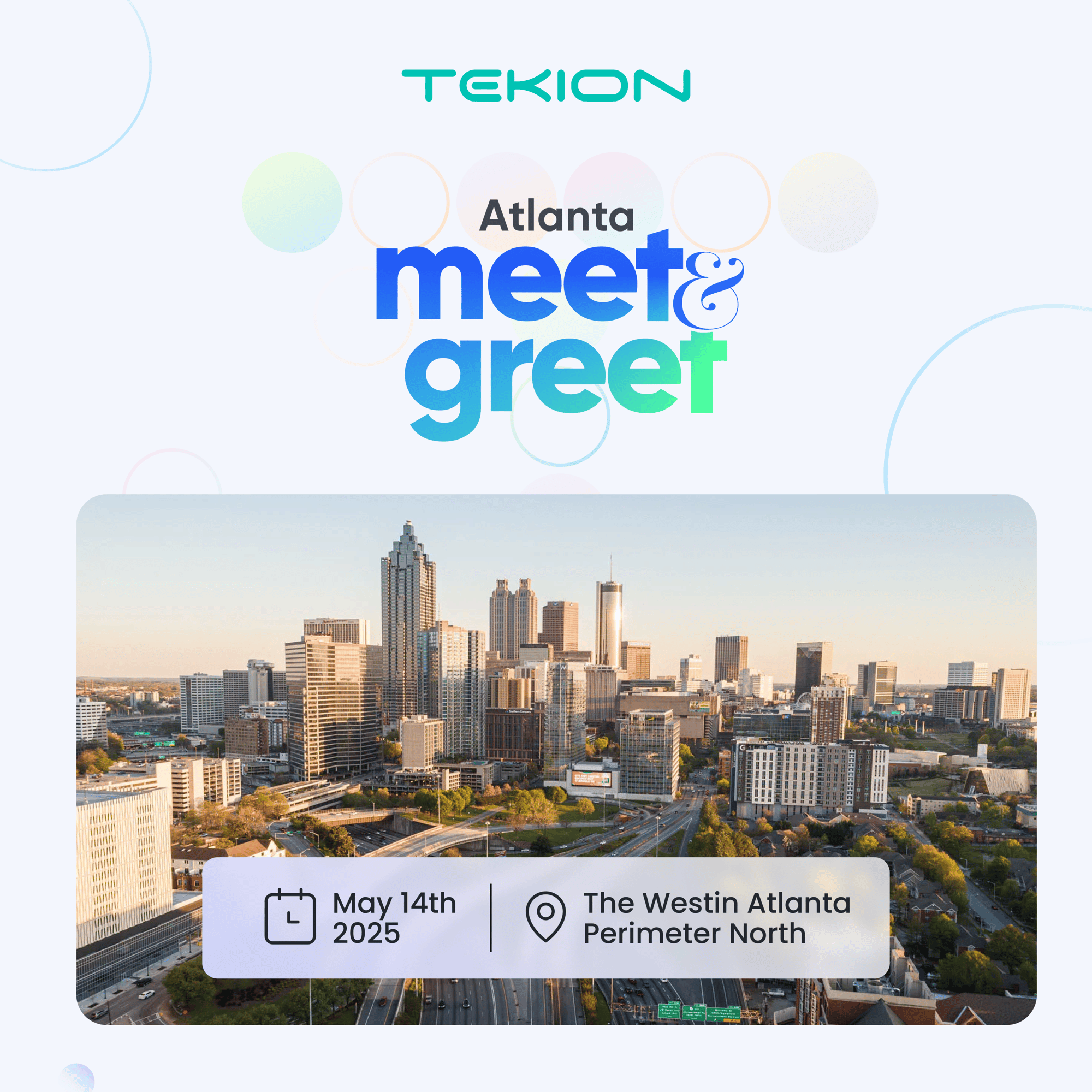 Tekion Atlanta Meet and Greet